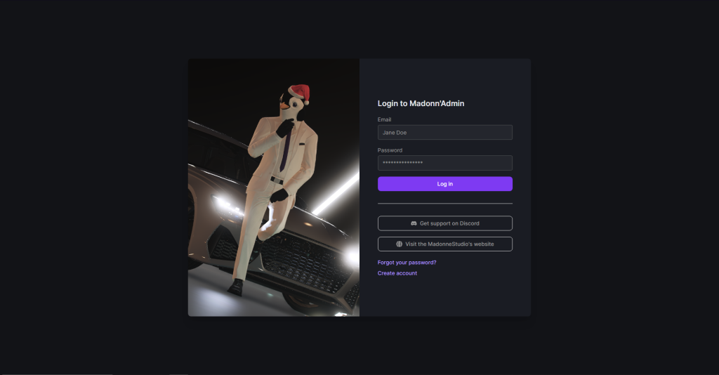 Madonn’Admin – MadonneStudio